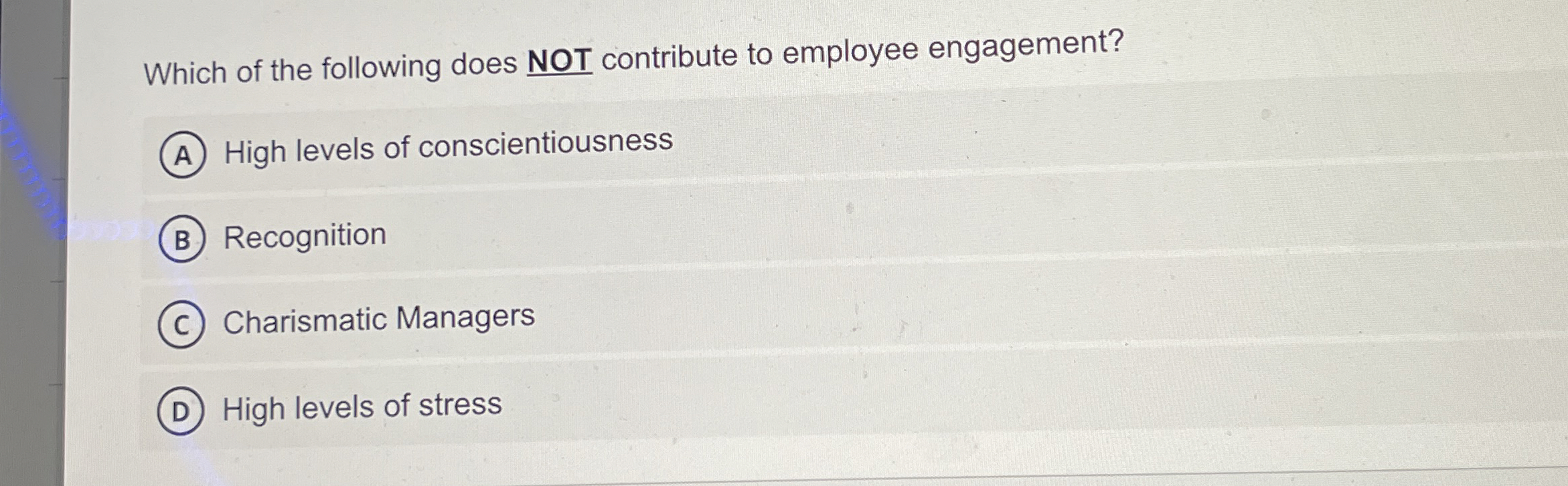 Solved Which of the following does NOT contribute to | Chegg.com
