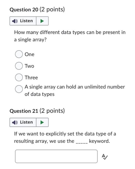 Solved An easy way to reshape an array is by using the | Chegg.com