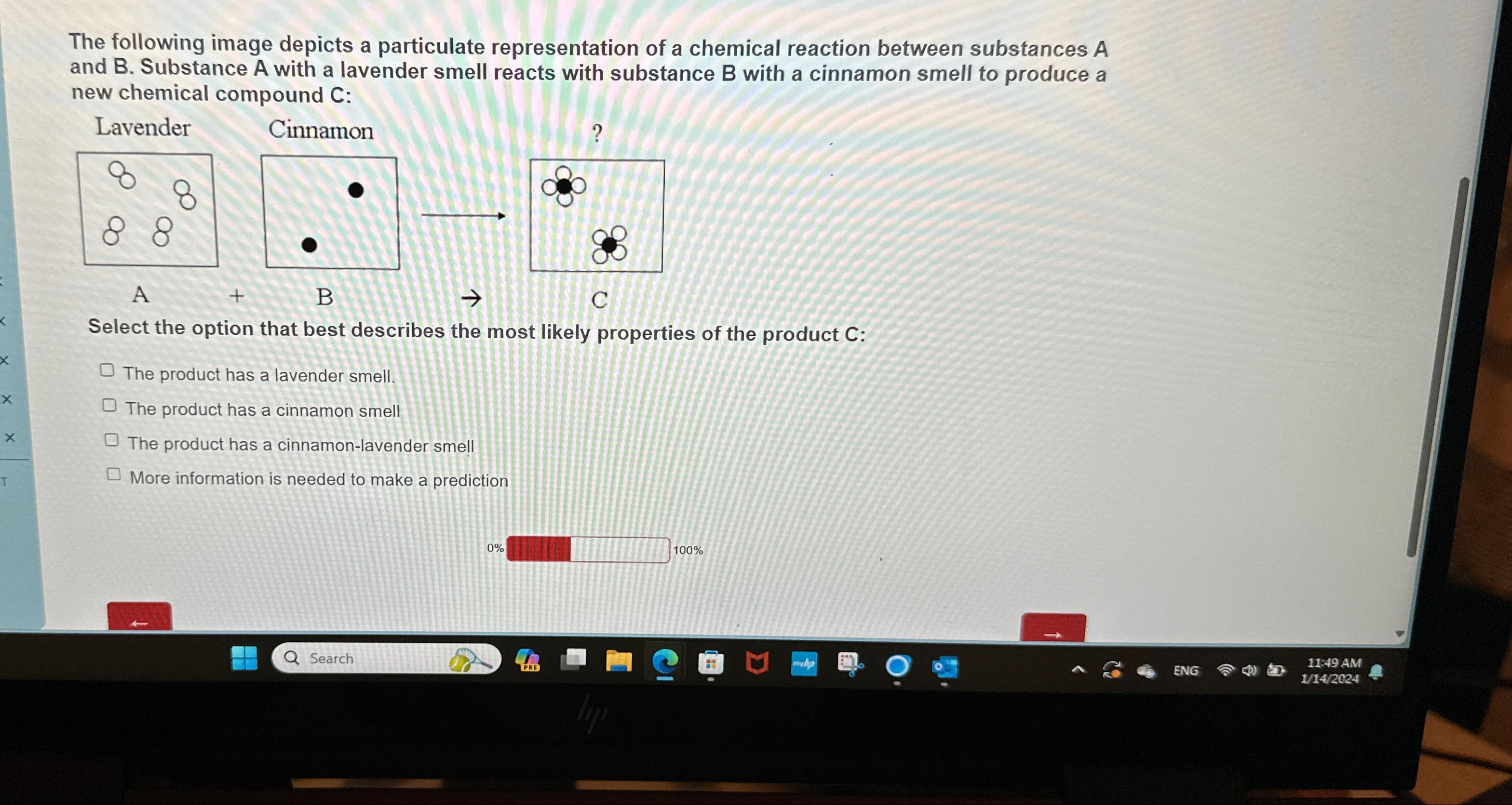 The following image depicts a particulate | Chegg.com