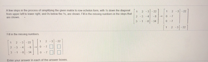 Solved A few steps in the process of simplifying the given | Chegg.com