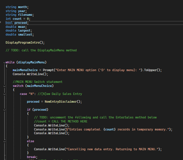 Solved I am trying to call the method but it doesnt work how | Chegg.com
