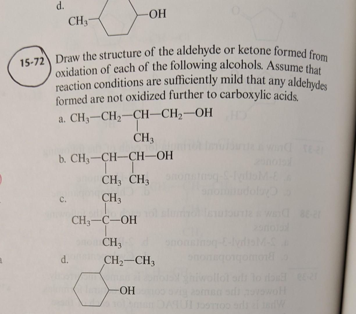 Solved 15-76 Draw the structural formula of the carboxylic | Chegg.com