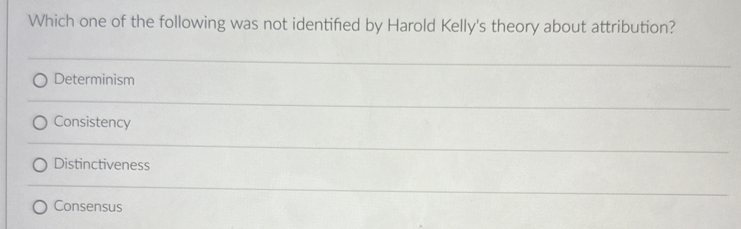 Solved Which one of the following was not identified by | Chegg.com