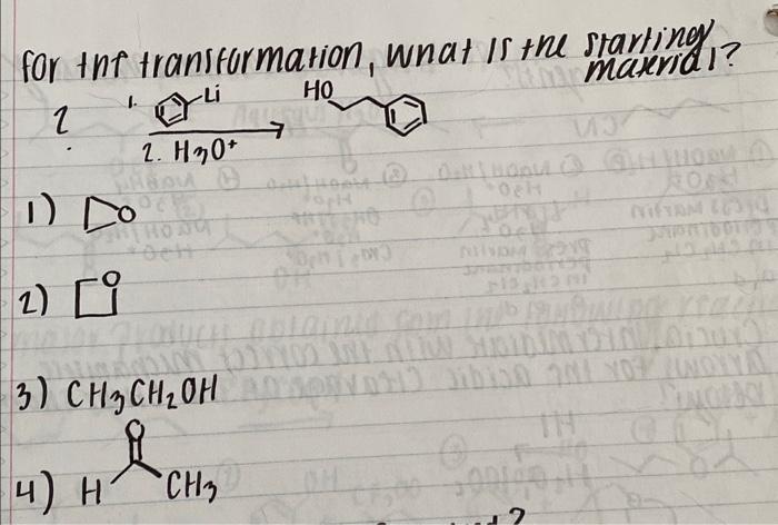 Solved for tht transformation, what is the starting maxrid | Chegg.com