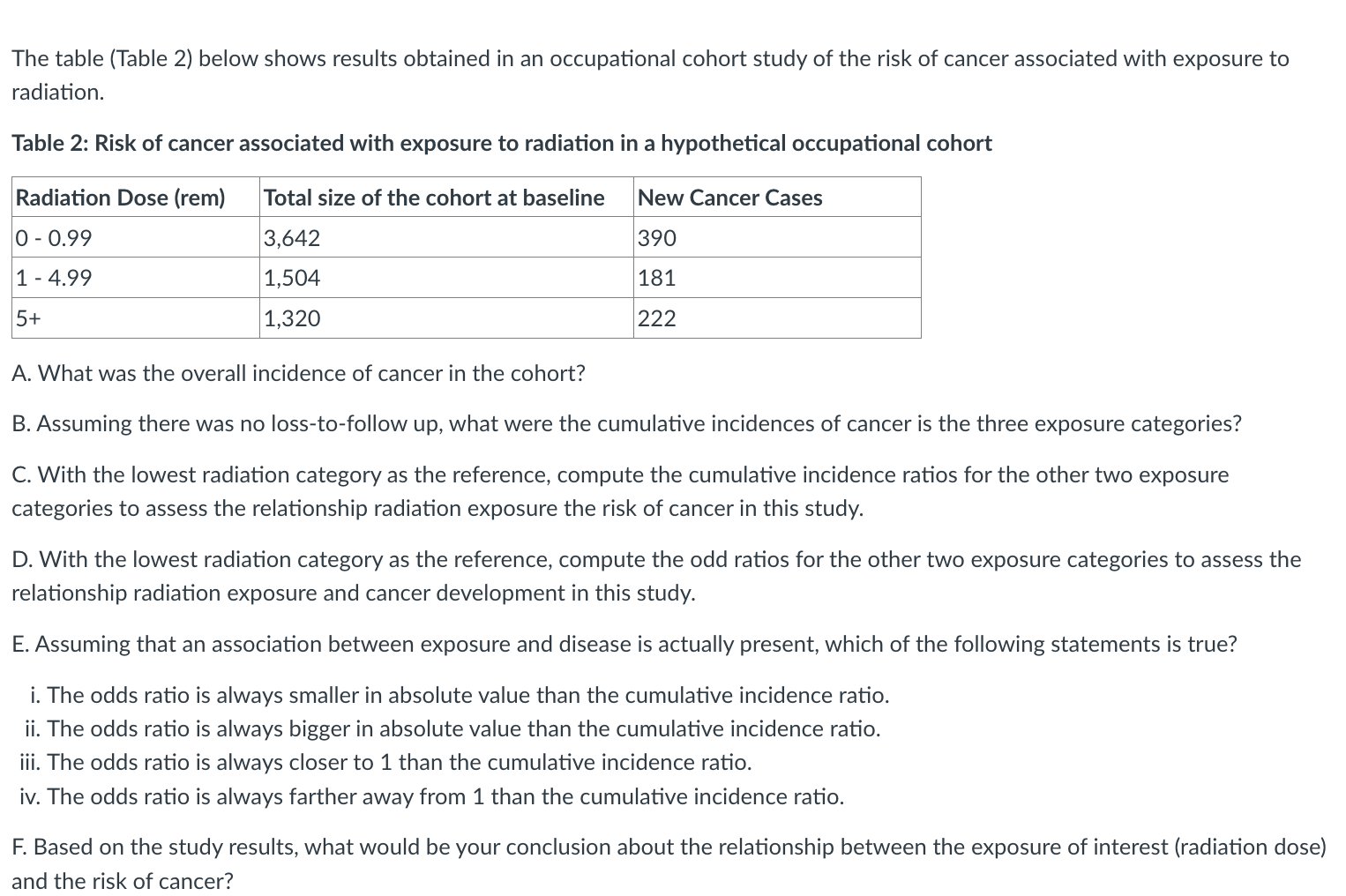 Solved PLEASE SHOW ALL CALCULATIONSThe table (Table 2) | Chegg.com