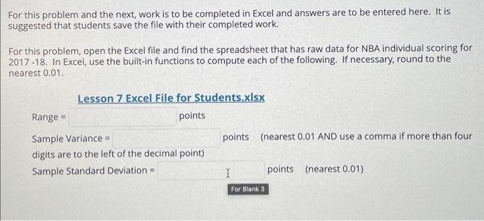 Solved For this problem and the next, work is to be | Chegg.com