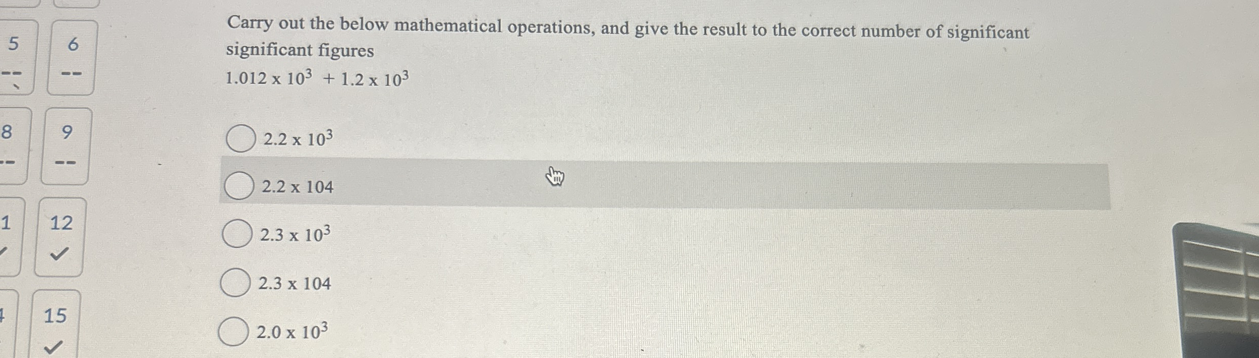 Carry out the below mathematical operations, and give | Chegg.com