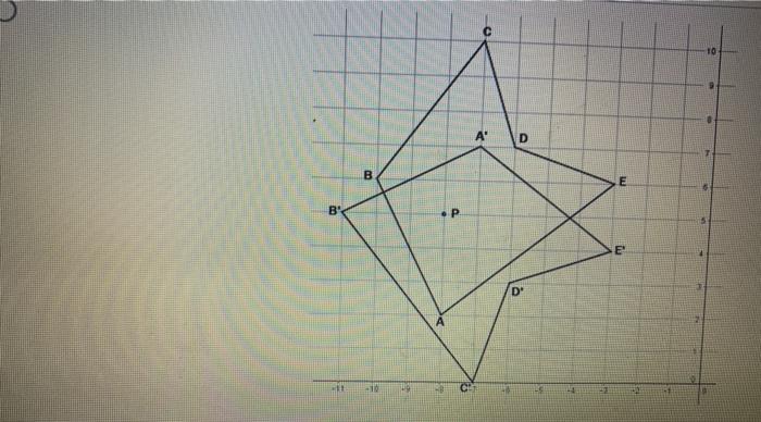 Solved Question Rotate the polygon ABCD counter clockwise | Chegg.com