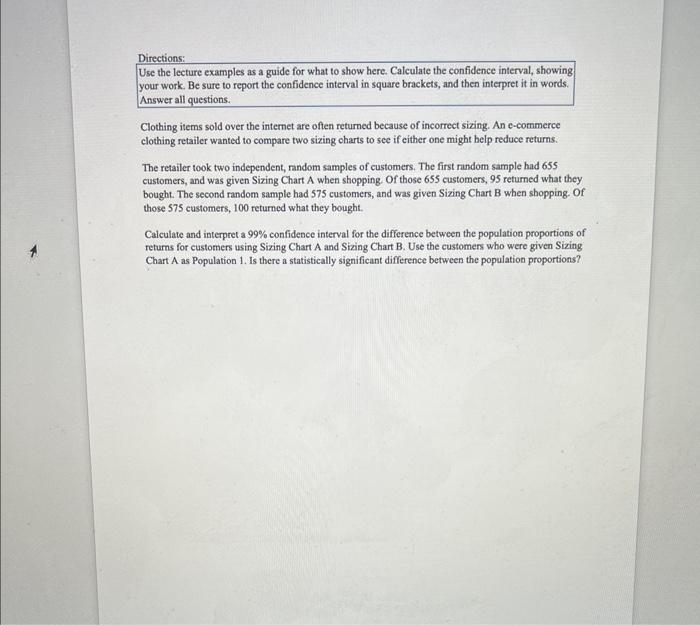 Ditections. Write cus the solution for this | Chegg.com