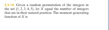Solved 2.3-19. Given a random permutation of the integers in | Chegg.com
