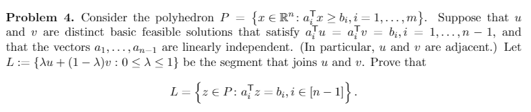 Solved Problem 4. ﻿Consider the polyhedron | Chegg.com