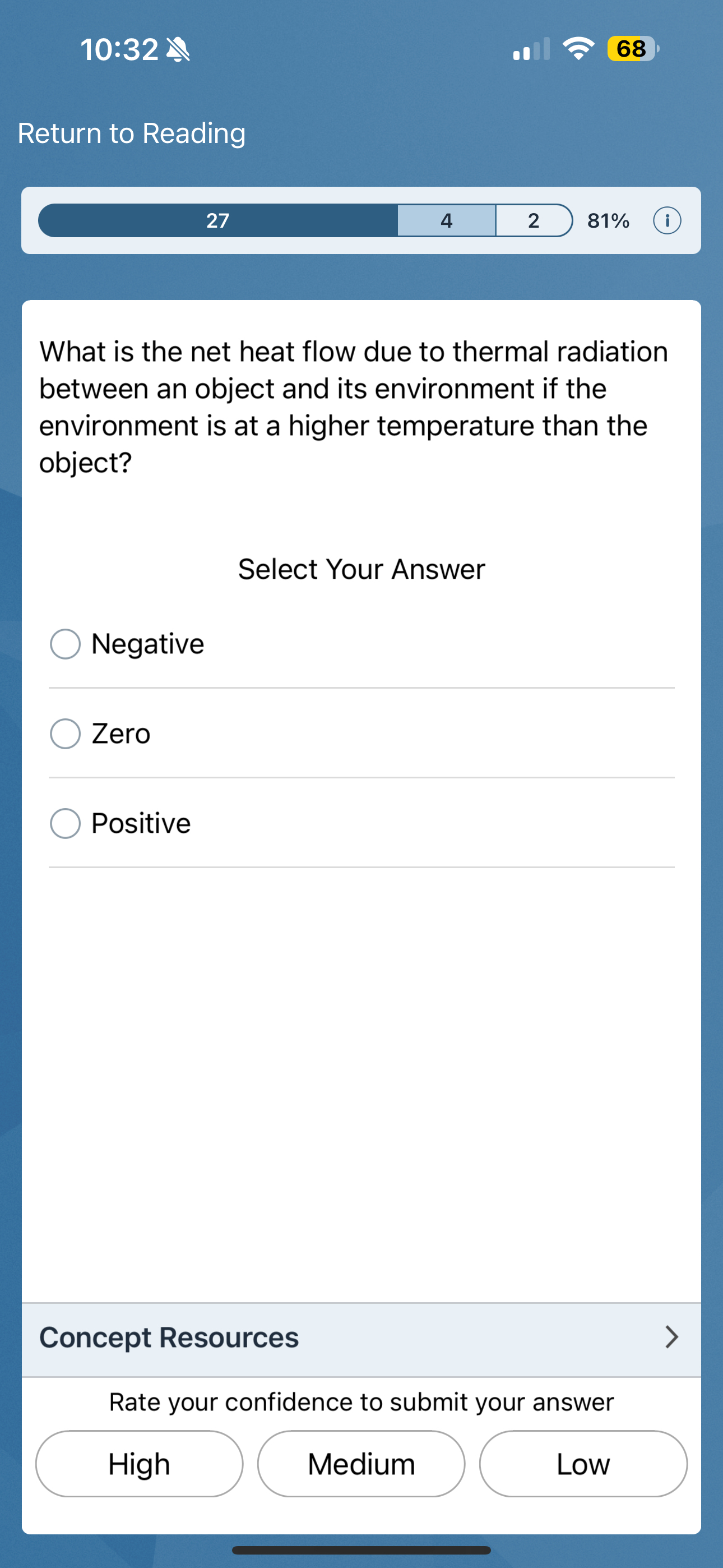 Solved 10:3268Return to Reading274281%(i)What is the net | Chegg.com