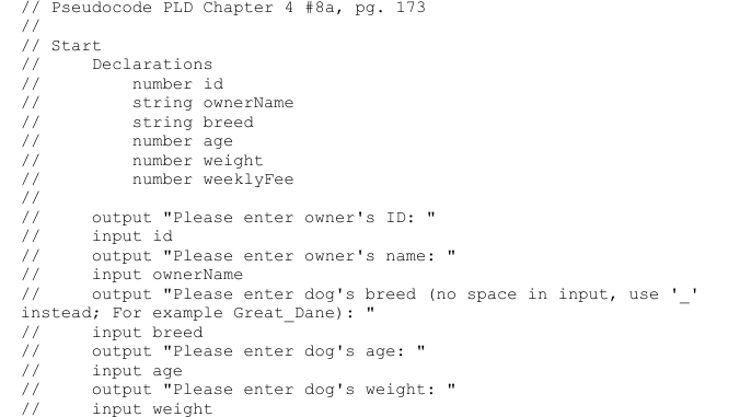 Solved Turn Pseudocode Into Source Code C programming
