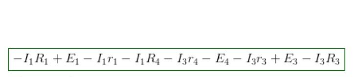 Solved Apply the loop rule to loop akmnefghija in the figure | Chegg.com