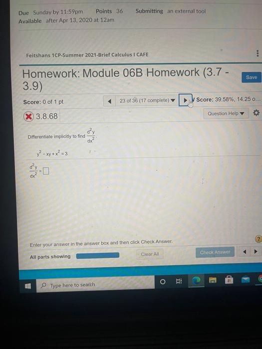 Solved Submitting an external tool Due Sunday by 11:59pm | Chegg.com