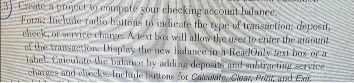 Solved write the program listed below in windows visual | Chegg.com