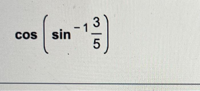Solved (sin−153) | Chegg.com