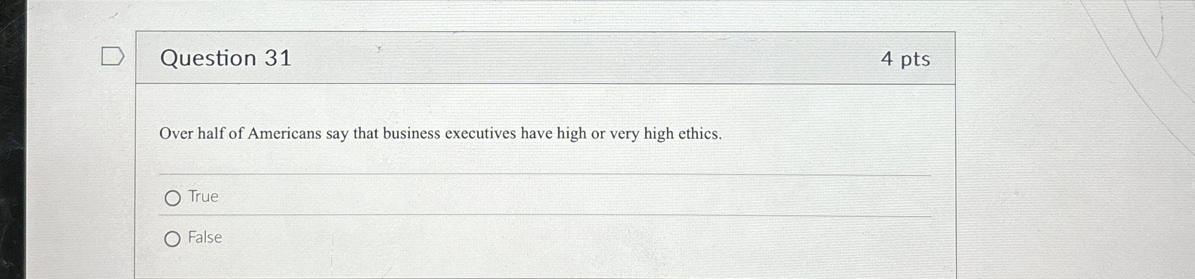 Solved Question 314 ﻿ptsOver half of Americans say that | Chegg.com