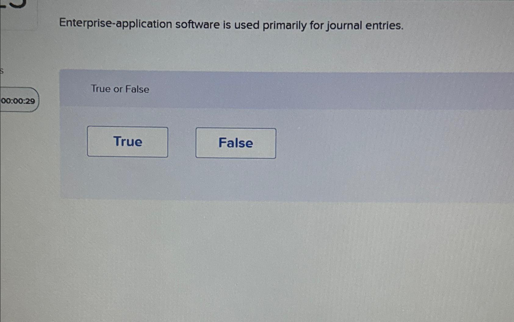 Solved Enterprise-application software is used primarily for | Chegg.com
