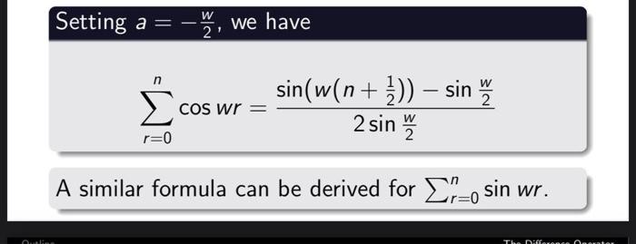 Solved Setting a=−2w, we have | Chegg.com