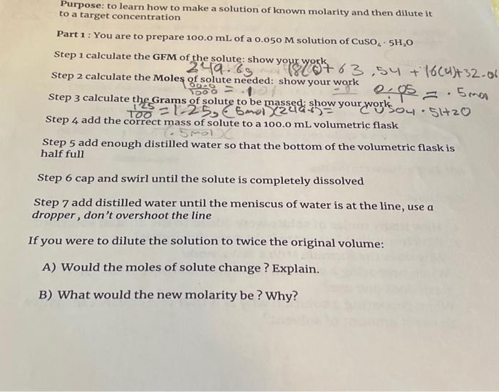 Solved please answer questions A and B on the front page and | Chegg.com