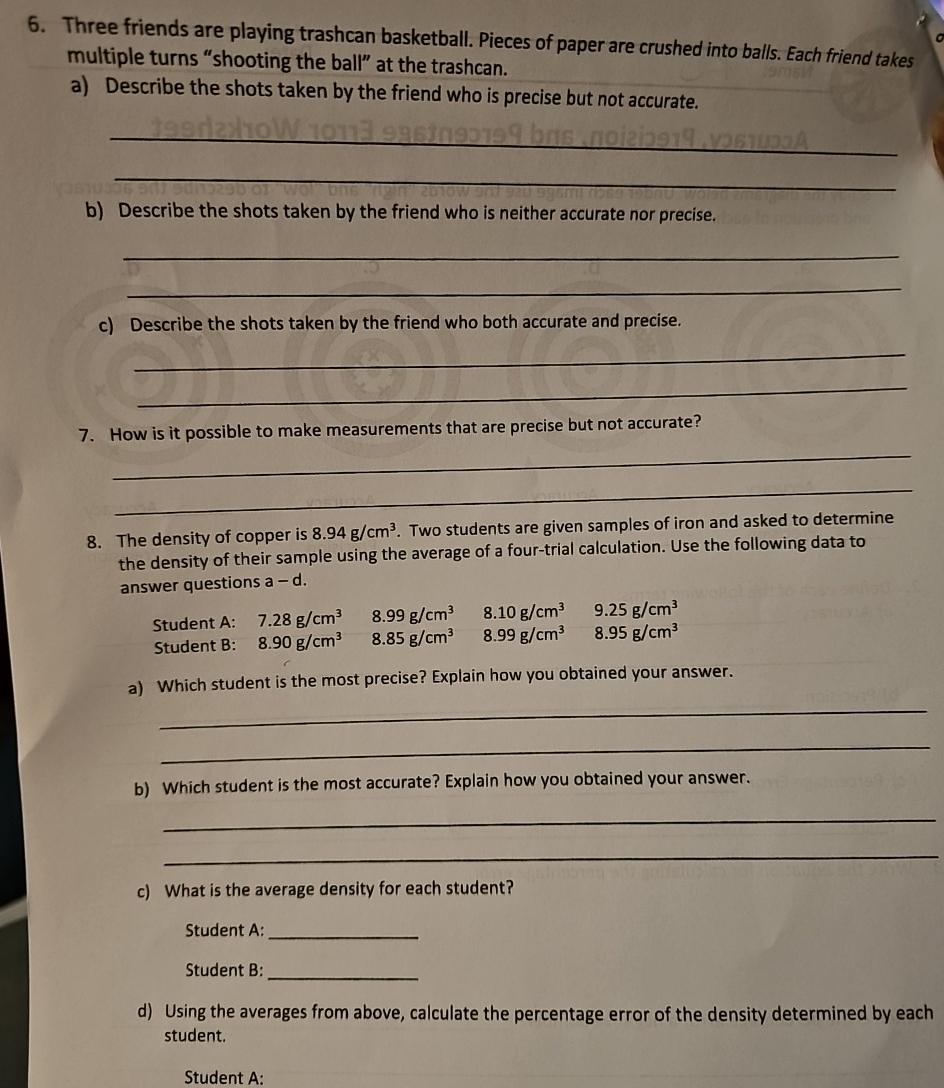 Solved Three friends are playing trashcan basketball. Pieces | Chegg.com