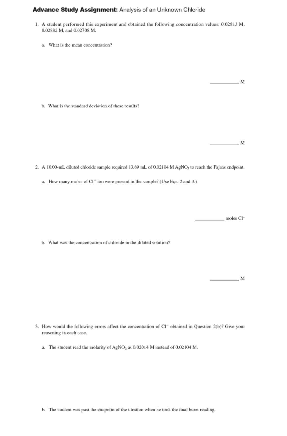 Solved Need help with the question 1 , ﻿finding standard | Chegg.com