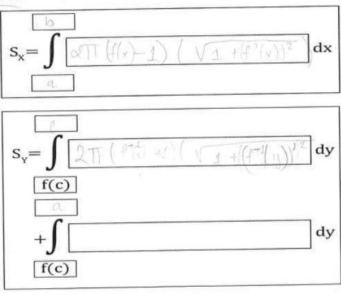 Solved Write both x and y integrals to compute the surface | Chegg.com