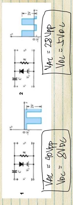 Solved Please answer both questions using diode clippers and | Chegg.com Solved Please answer both questions using diode clippers and | Chegg.com