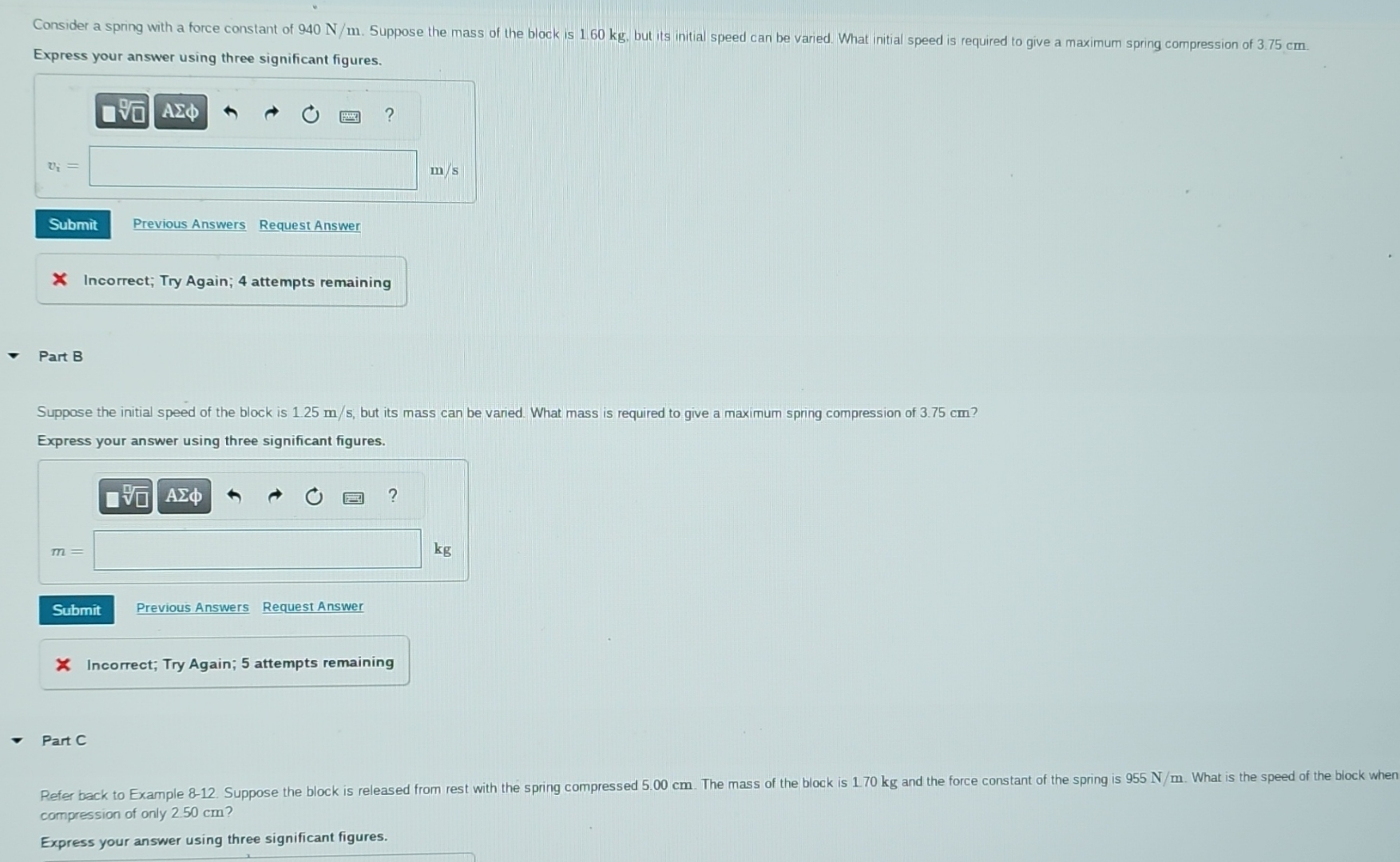 Solved Express your answer using three significant | Chegg.com