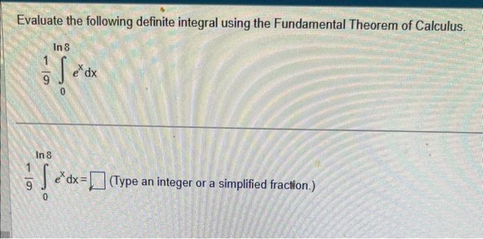 Solved Evaluate the following definite integral using the | Chegg.com