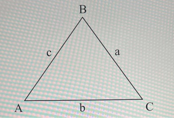 Solved Find the sides, angles, and area of the triangles | Chegg.com