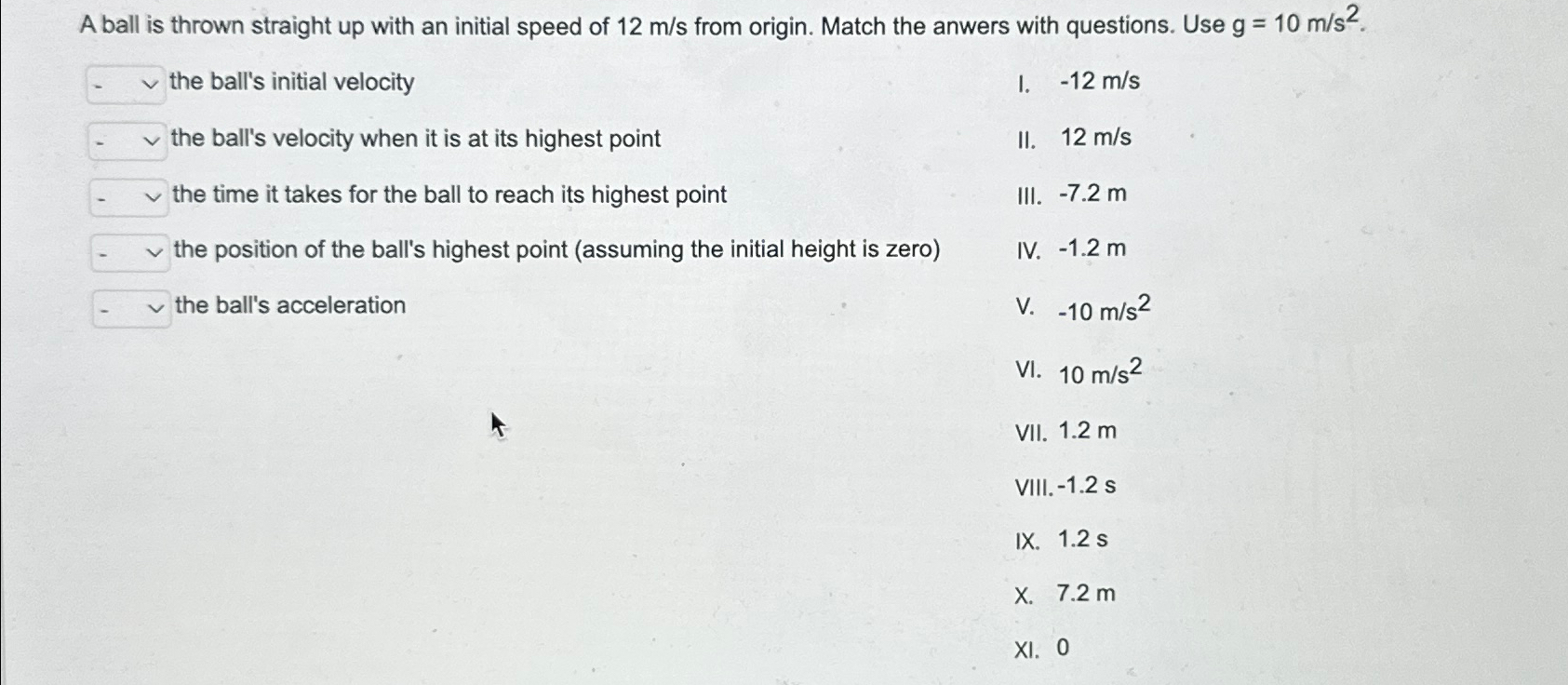 Solved A ball is thrown straight up with an initial speed of | Chegg.com