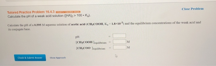 Solved Close Problem Tutored Practice Problem 16.4.3 STORE | Chegg.com