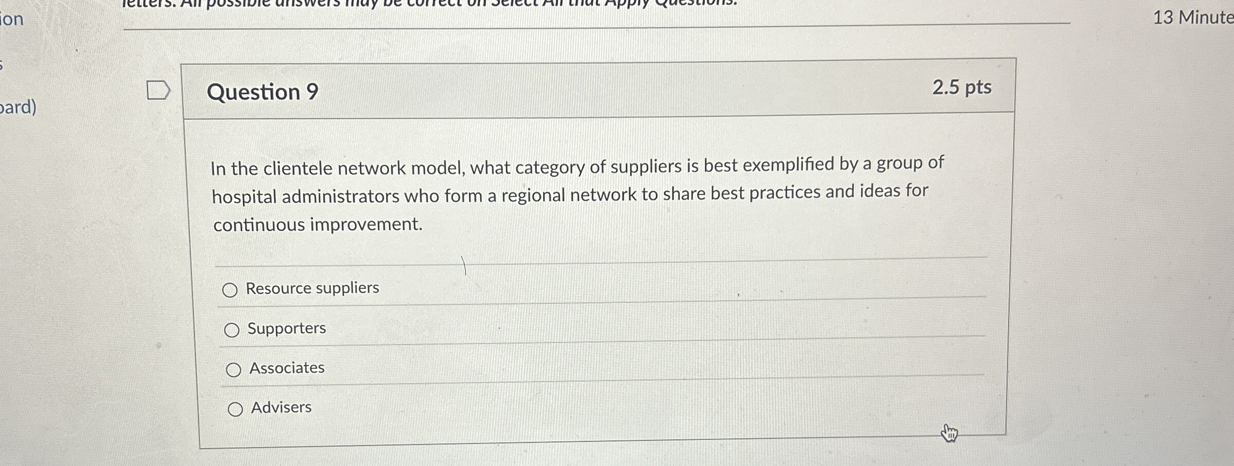 High Quality SOLUTION onQuestion 92.5 ﻿ptsIn the clientele network model, | Chegg.com