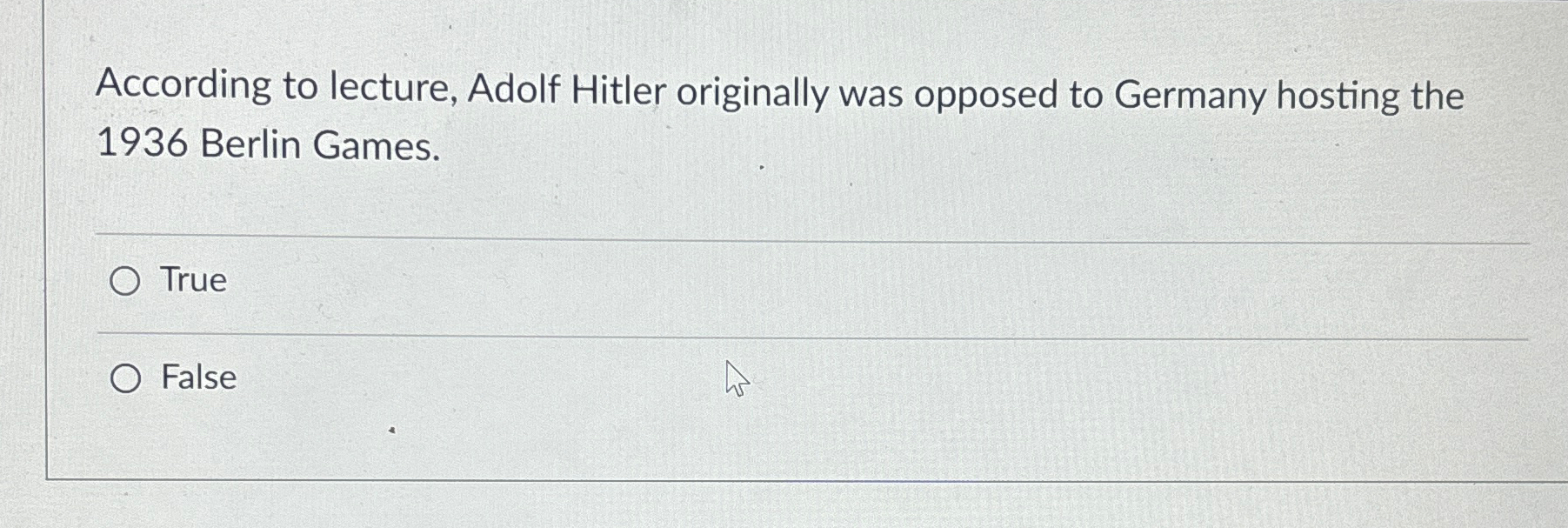 Solved According to lecture, Adolf Hitler originally was | Chegg.com