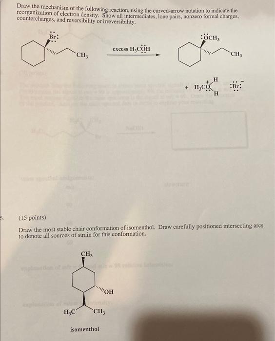 Solved Draw the mechanism of the following reaction, using | Chegg.com