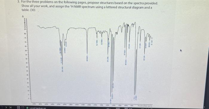 3. For the three problems on the following pages, | Chegg.com