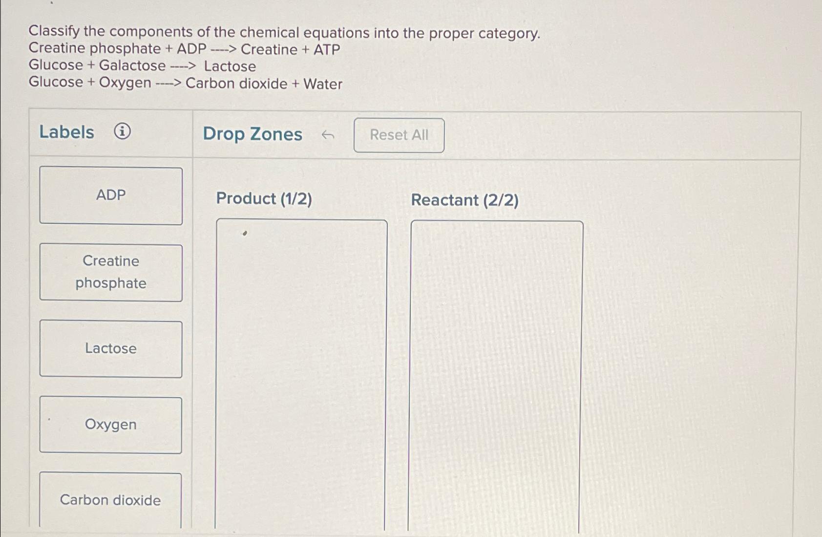 Solved Classify the components of the chemical equations | Chegg.com