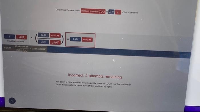 Solved Incorrect, 2 attempts remaining facir Recalculate the | Chegg.com