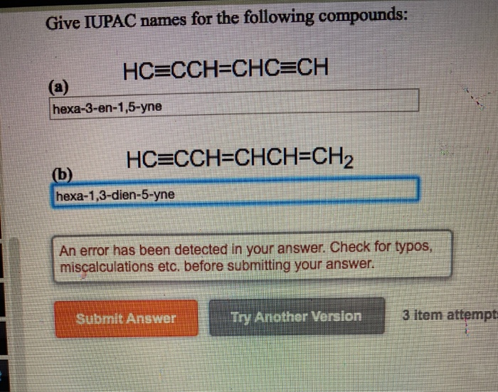 Solved Give IUPAC names for the following compounds: | Chegg.com