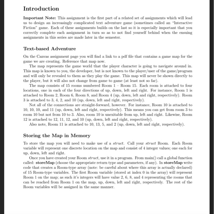 Introduction Important Note: This assignment is the | Chegg.com