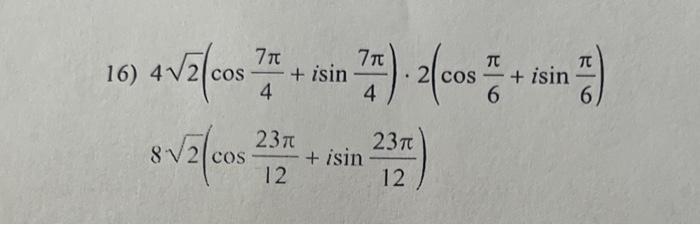 Solved simplify. write your answer in rectangular form when | Chegg.com