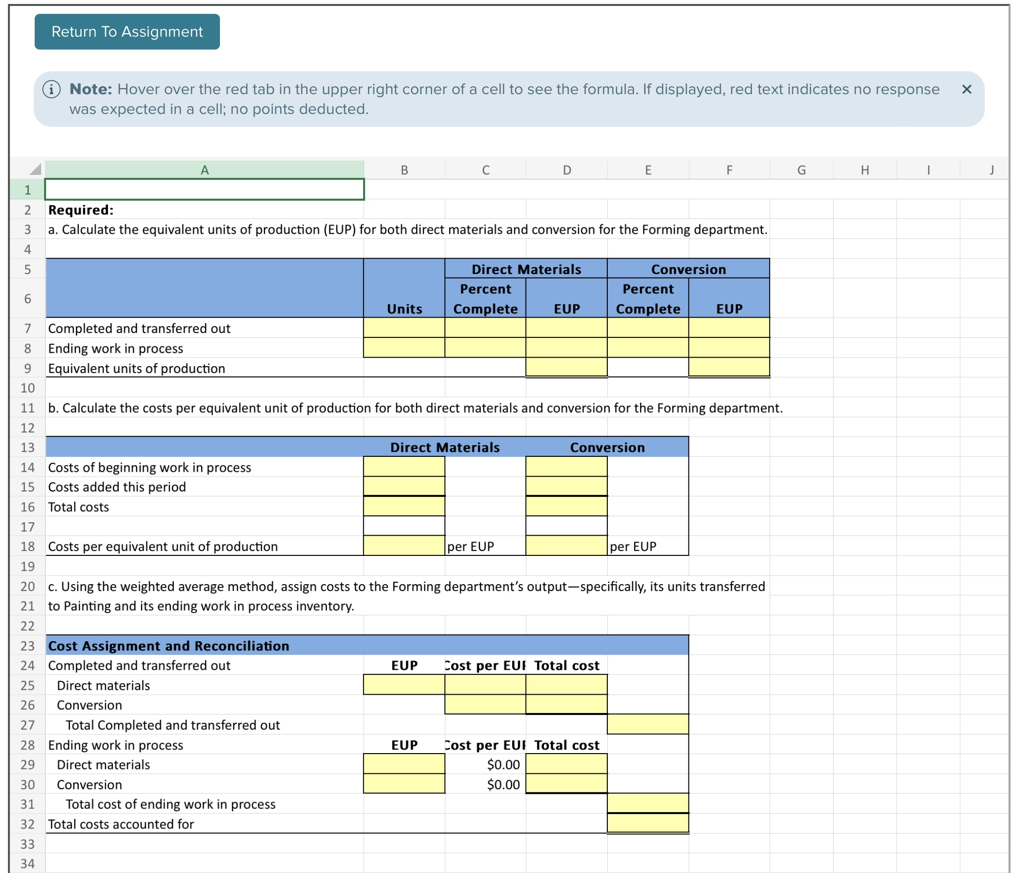 Solved HELP: Im not sure how to enter data into excel.Fields | Chegg.com