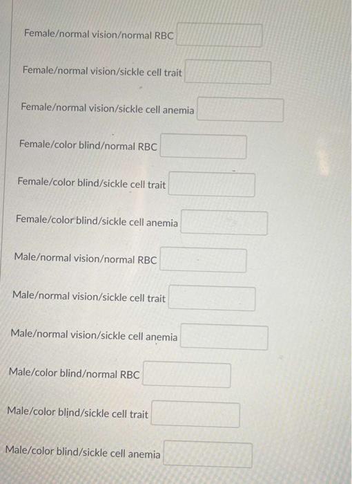 Solved - Sickle cell trait exhibits incomplete dominance. | Chegg.com