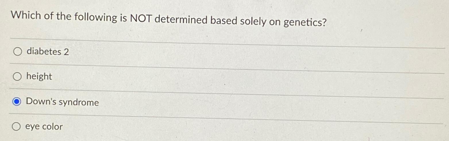 Solved Which of the following is NOT determined based solely | Chegg.com