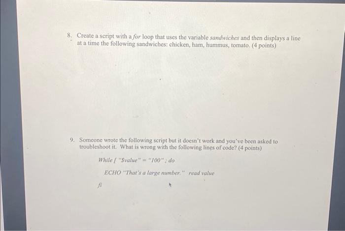Solved Display the complete command that will accomplish the | Chegg.com