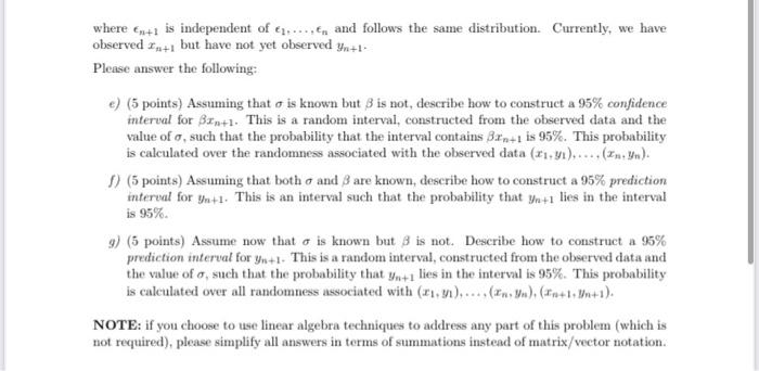 Solved Problem 1 35 Points Consider The Simple Linear 
