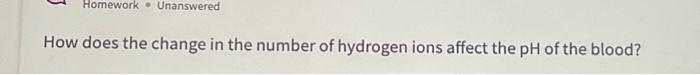Solved During hypoventilation, what happens to the amount of | Chegg.com
