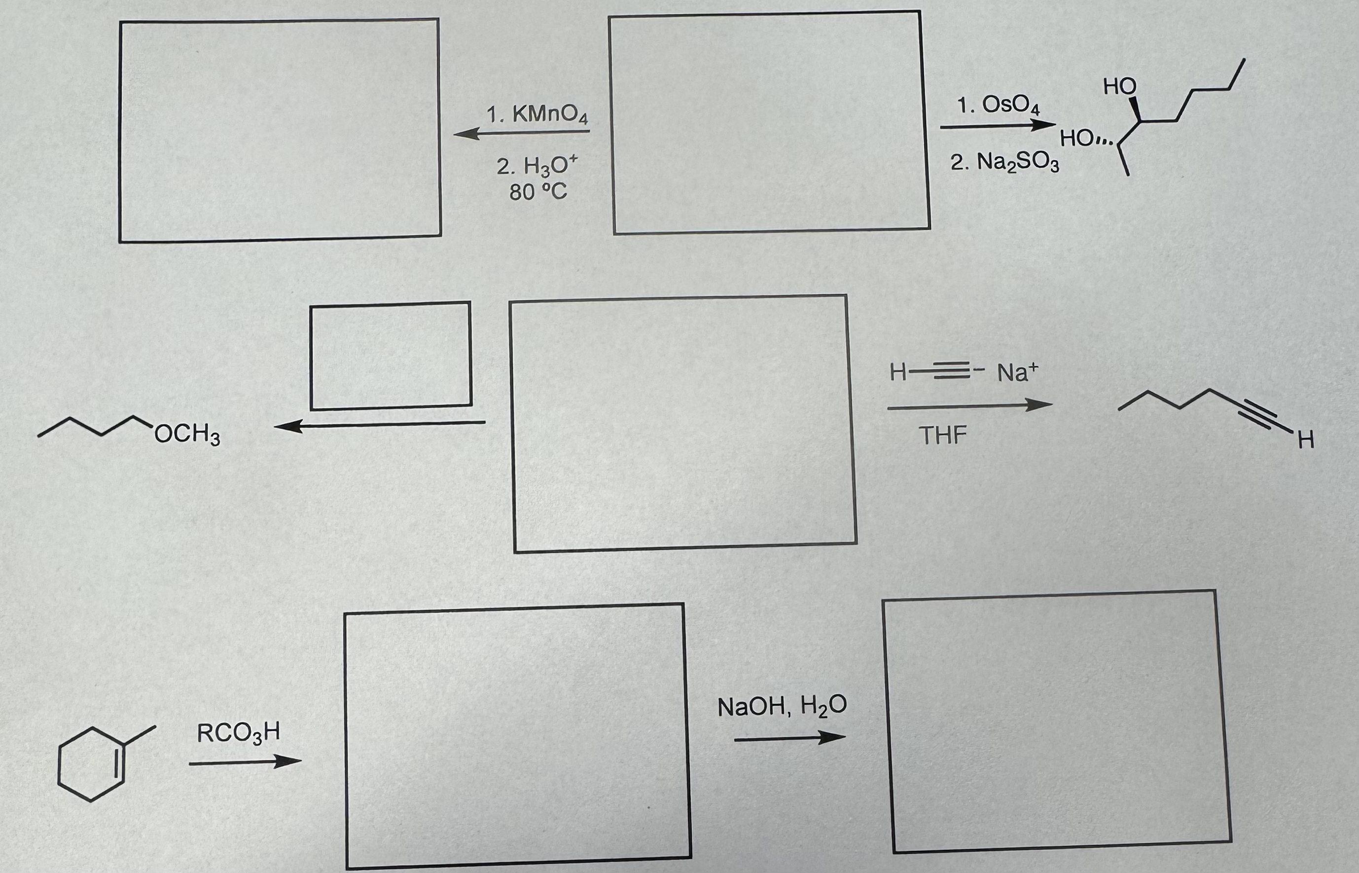 Solved Provide the missing reactants, reagents, or major | Chegg.com
